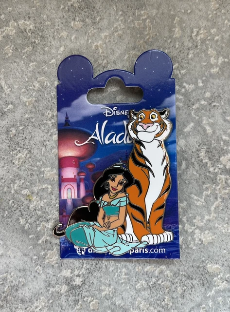 NEW DISNEY DLRP DLP Disneyland Paris Aladdin Princess Jasmine Rajah Pin ...