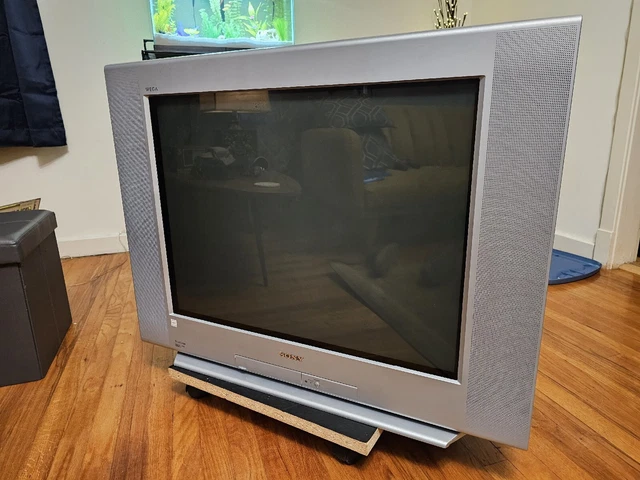 SONY TRINITRON KV-32FS120 32" Retro Gaming CRT TV 480i + Universal ...