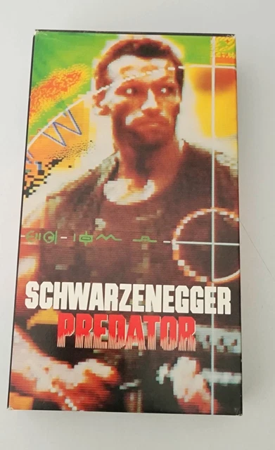 PREDATOR VHS TAPE, 1991 Schwarzenegger 90's Classic Action Movie £10.96 - PicClick UK