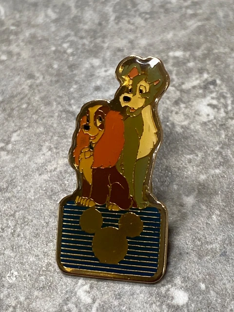 DISNEY CHANNEL LOGO Lady And The Tramp Pin 1988 Htf £29.99 - PicClick UK