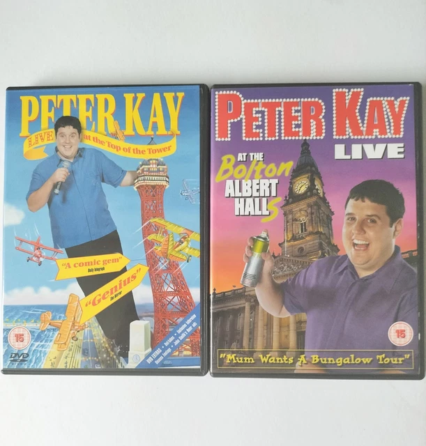 PETER KAY: THE Live Collection DVD (2007) Peter Kay cert 15 2 discs ...