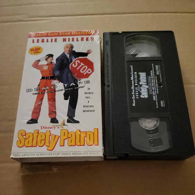 SAFETY PATROL (VHS, 2000) Rare, OOP! Rare Demo VHS. Disney. Leslie ...