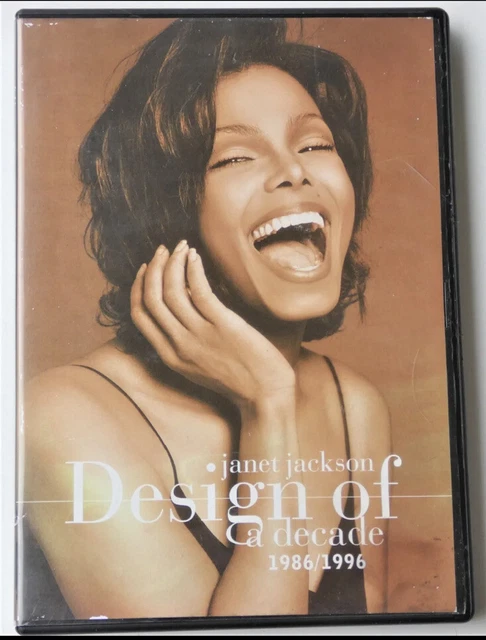 DESIGN OF A Decade: 1986-1996 by Janet Jackson (DVD, 2002) New Sealed ...