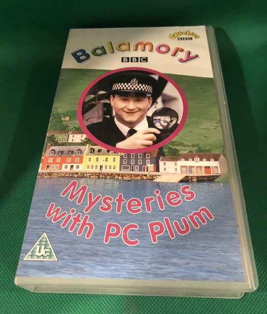 VINTAGE VHS BALAMORY CBEEBIES BBC MYSTERIES WITH PC PLUM CERT Uc 2002 £ ...
