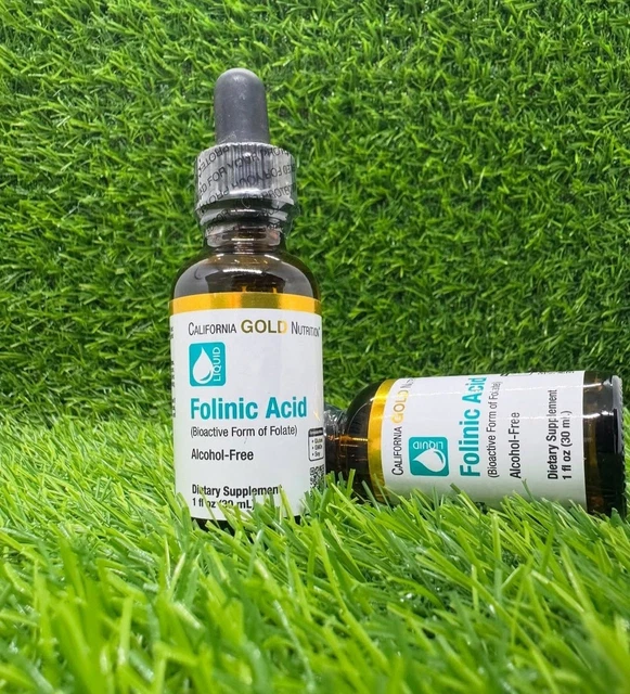 CALIFORNIA GOLD NUTRITION Folinic Acid 30ml £37.08 - PicClick UK