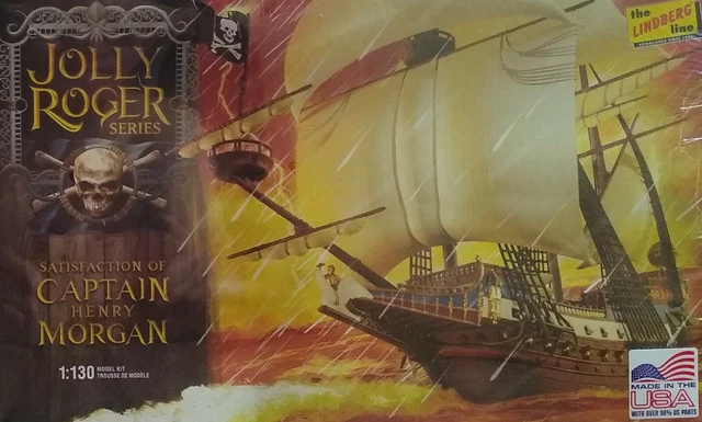 Captain Morgan Ghost Pirate Ship Lindberg 1130 Scale Plastic Model Ship Kit Eur 1685 Picclick Fr