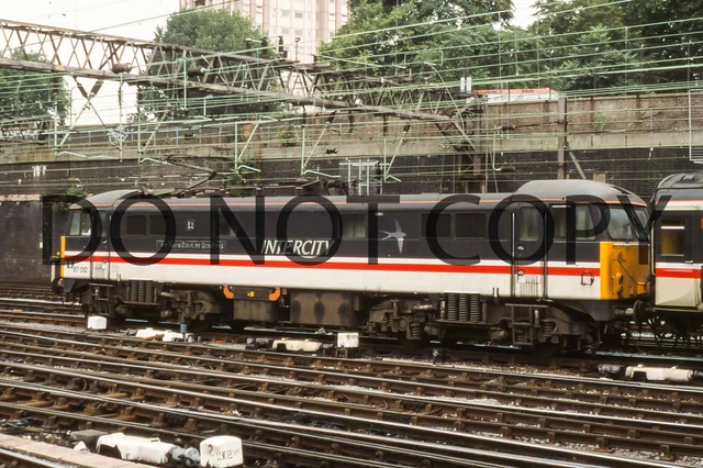 UK DIESEL TRAIN Railway Photograph Of Class 87 87012 Loco. (Rm87-42) £1 ...