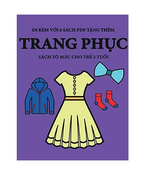 SÁCH TÔ MÀU cho trẻ 2 tuổi (Trang phục): Cuốn sách n EUR 27,99 - PicClick FR