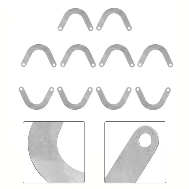 PLAQUE DE VANNE m tallique robuste en forme de U remplacement pour compresseurs EUR 7,67 ...