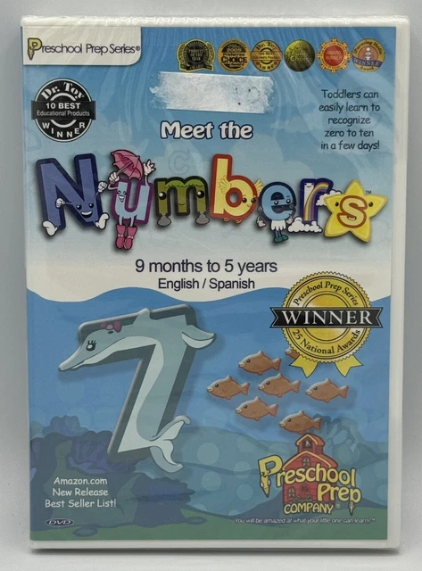 PRESCHOOL PREP SERIES: Meet the Numbers - DVD - BRAND NEW - Up Next ...
