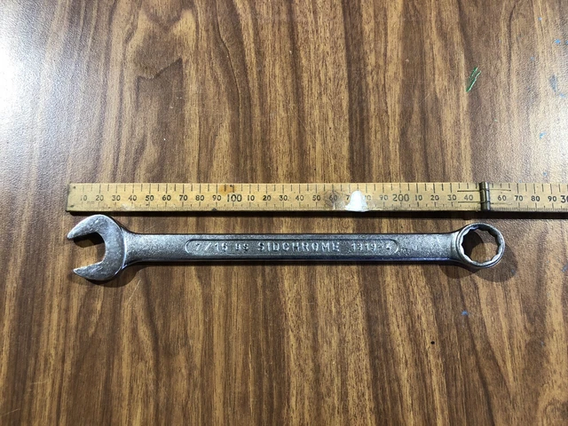 VINTAGE SIDCHROME SPANNER 7/16 BS 1319-4 Made In Australia $16.00 ...