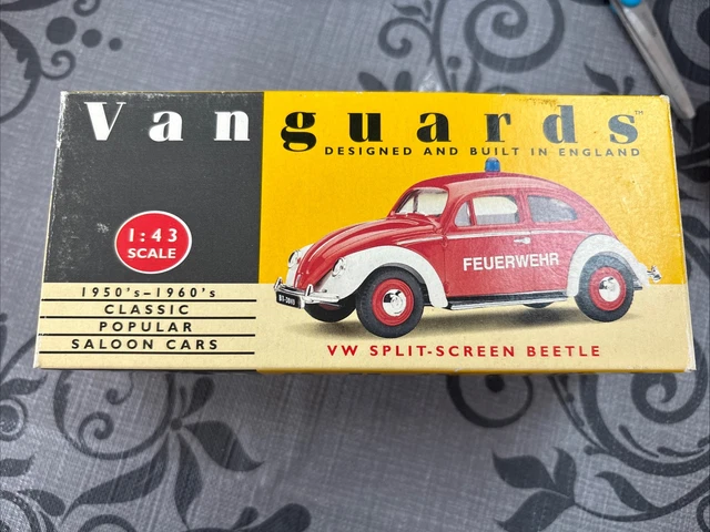 VANGUARDS VW SPLIT-SCREEN Beetle “Feuerwehr” 1:43 £5.92 - PicClick UK