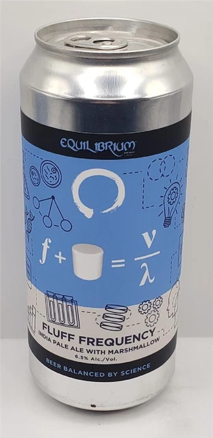CRAFT BEER CAN Equilibrium Brewing Company Fluff Frequency India Pale ...