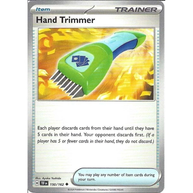 150/162 HAND TRIMMER : Uncommon Card : Temporal Forces : Pokemon TCG ...