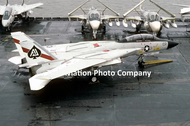 US NAVY VF-41 Grumman F-14A Tomcat 160383 on USS Nimitz (1978 ...