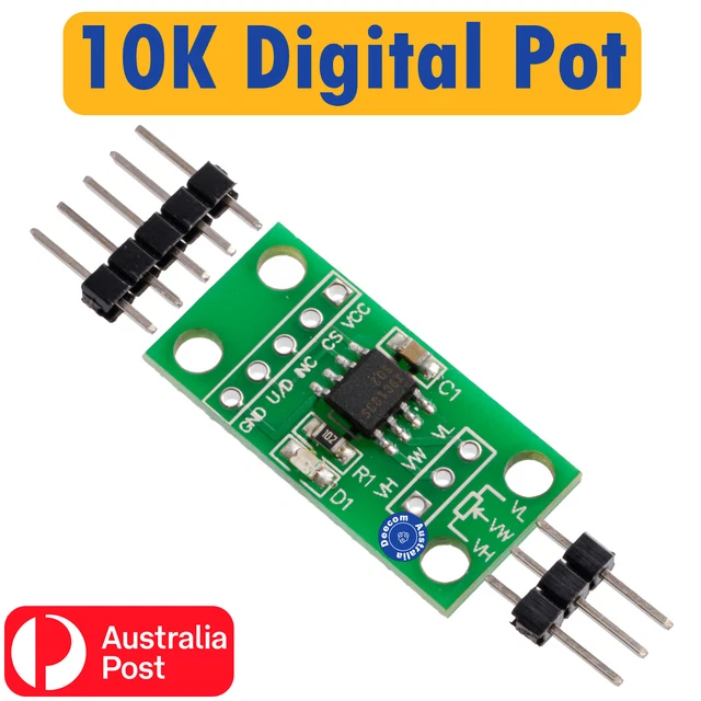 X9C103S DIGITAL POTENTIOMETER Board Module DC3V-5V , Arduino Compatiable $6.45 - PicClick AU