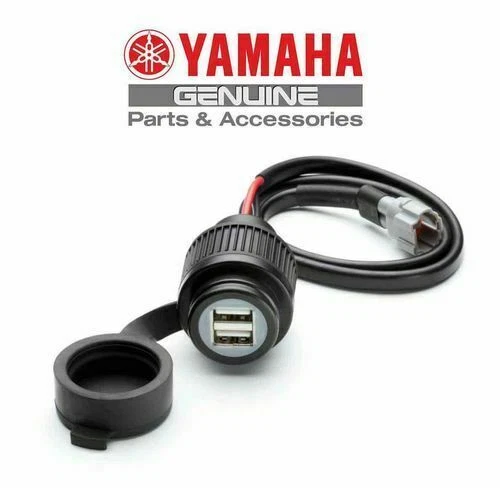 GENUINE YAMAHA 12V Twin USB Power Socket MT07, 09, 09SP TRACER 9 ...