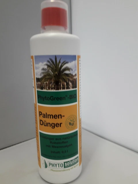 PHYTOGREEN - BIO-PALMEN Dünger - 500 ml Flasche EUR 4,90 - PicClick DE