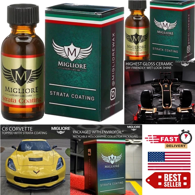 STRATA COATING: SIO2 PRO Ceramic Vehicle Sealant for 1-2 Years High ...