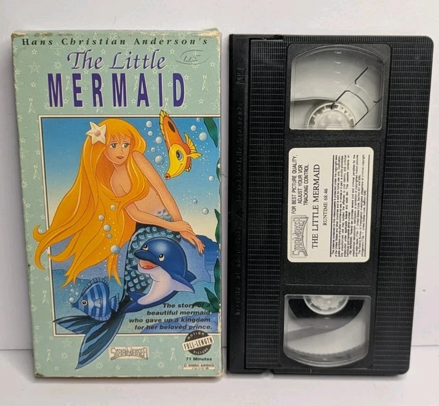 HANS CHRISTIAN ANDERSON Andersen The Little Mermaid VHS Tape Toei Anime ...