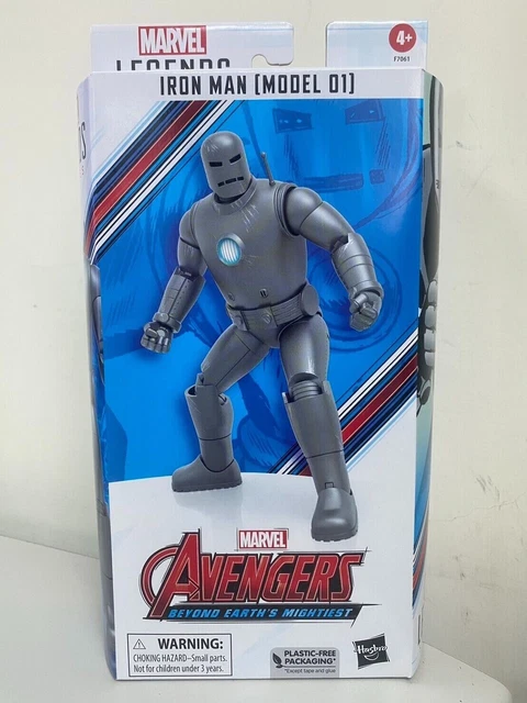 HASBRO MARVEL LEGENDS Avengers 60Th Anniversary Iron Man (Model 01) 6 ...