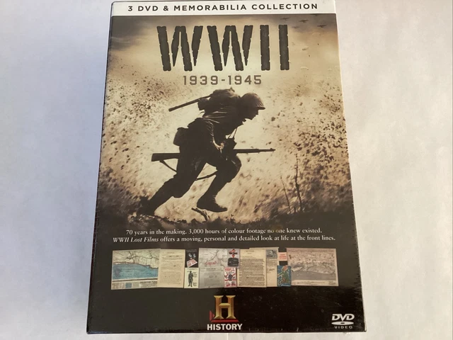 WWII 1939-1945 - History Channel DVD Box Set 3 Disc & Memorabilia Collection (12 EUR 11,89 ...