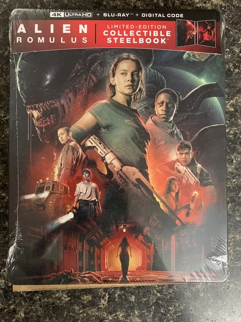 ALIEN ROMULUS LIMITED Edition Steelbook Set [4K+Blu-ray+Digital] $99.99 ...