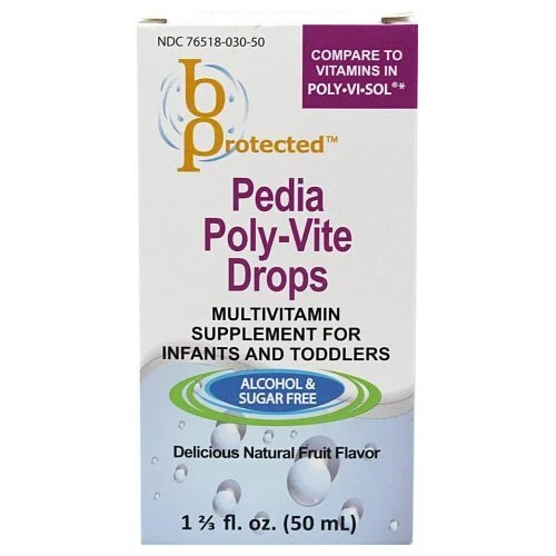 PEDIA POLY-VITE DROPS 50 ml By B Protected £16.96 - PicClick UK