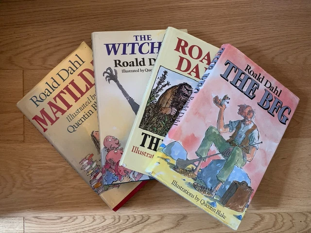 ROALD DAHL Matilda The BFG The Witches the twits Vintage Hardback £21. ...
