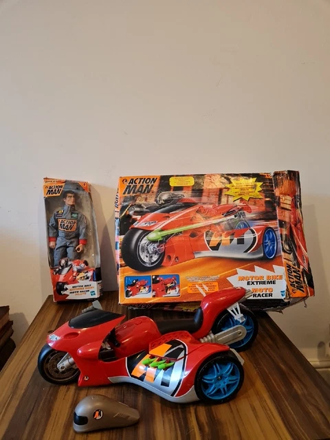 ACTION MAN MOTOR Bike Extreme Moto Racer And Rider - Boxed £14.95 ...