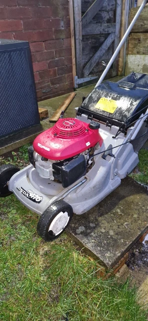 HONDA HRB 476C Petrol Self Propelled Mower - Fully Working Ex Condition ...