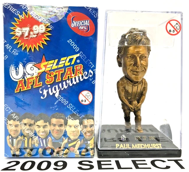 2009 SELECT AFL COLLECTIBLE STARS GOLD FIGURINE No-10 PAUL MEDHURST ...