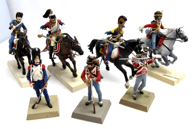 AIRFIX 54MM NAPOLEONIC Collectors Military Series Built Model Kits ...