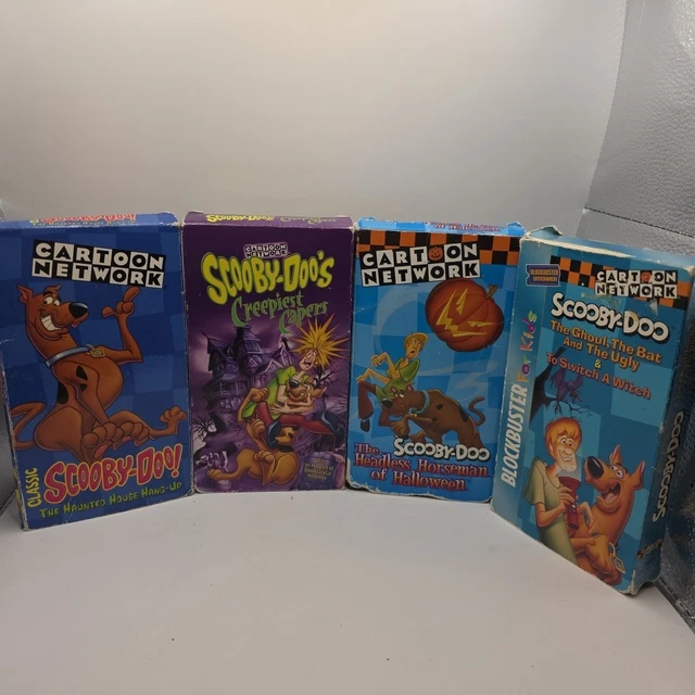 SCOOBY DOO CARTOON Network VHS X4 £24.62 - PicClick UK