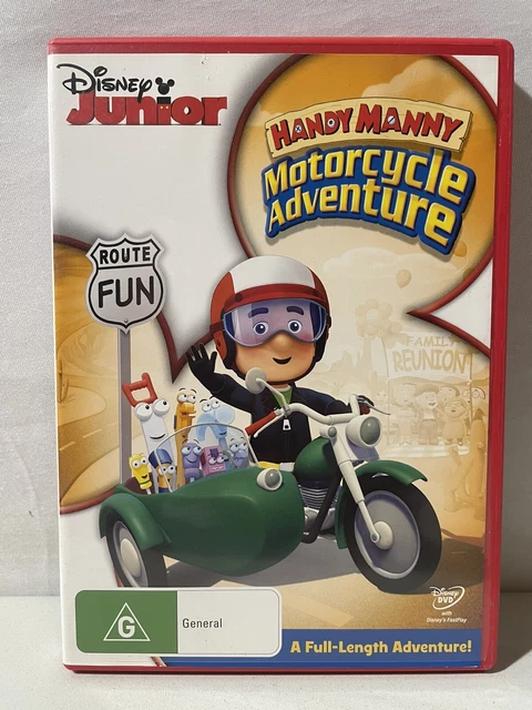 HANDY MANNY MOTORCYCLE Adventure DVD PAL Region 4 LNC $19.99 - PicClick AU