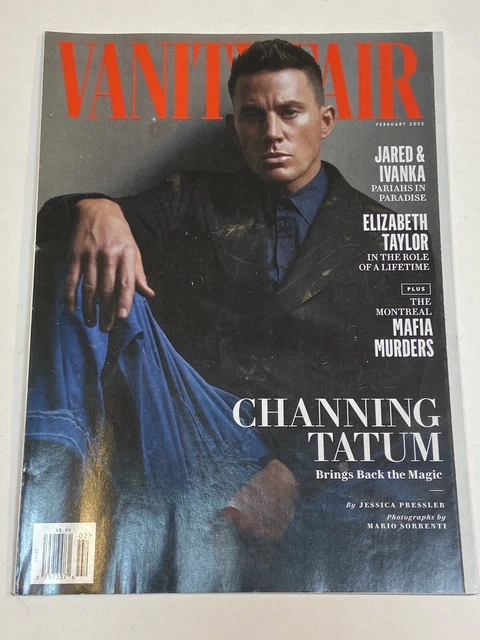 VANITY FAIR MAGAZINE Feb 2023 Channing Tatum Elizabeth Taylor Jared ...