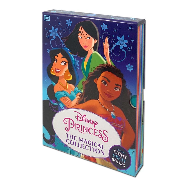 DISNEY PRINCESS THE Magical Collection 8 Books Box Set, Moana ...