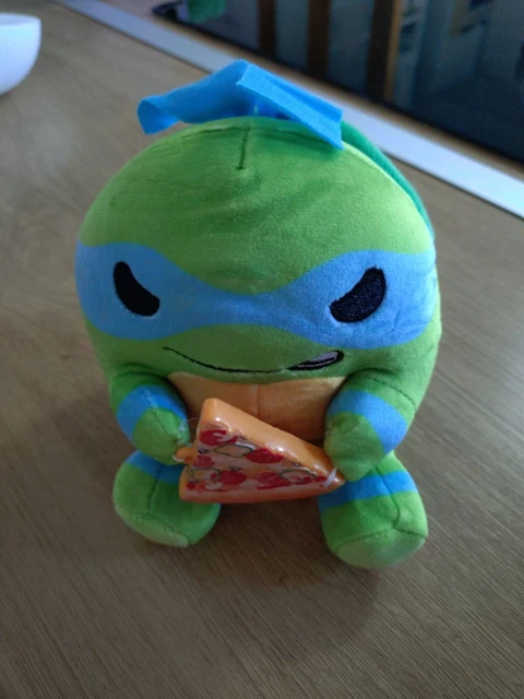 ZURU SNACKLES TEENAGE Mutant Ninja Turtle Plush Toy - Leonardo £5.45 ...