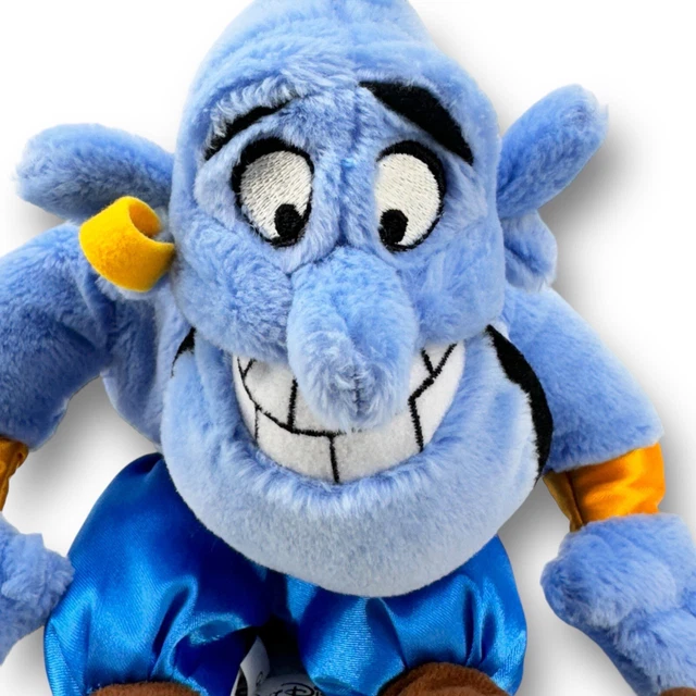 WALT DISNEY WORLD Park Aladdin GENIE Mini Bean Bag Plush Doll Toy NOS ...