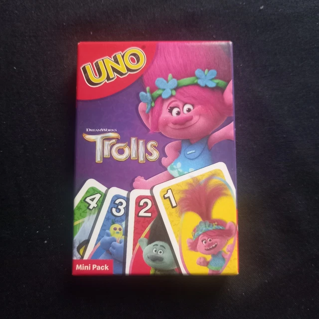 MCDONALDS UNO CARDS Mini Pack. dreamworks Trolls £0.99 - PicClick UK