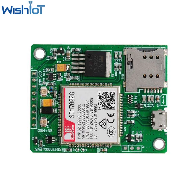 MINI SIM7000G NB-IOT Module Breakout Expansion Development Board GPRS ...