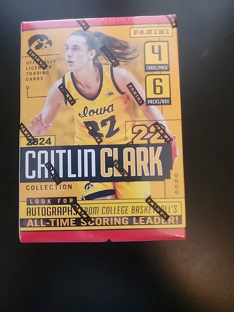 2024 PANINI CAITLIN Clark Collection Basketball Blaster Box! New ...