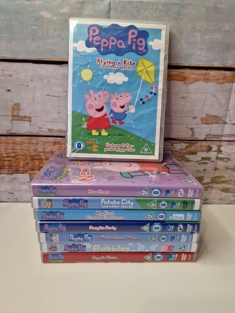 PEPPA PIG DVD bundle Childrens Television Series Peppa George Mummy ...