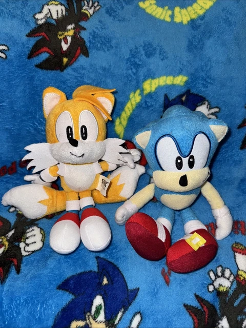 RARE - SONIC THE HEDGEHOG - 8” Classic SONIC Plush Soft Toy JAZWARES ...