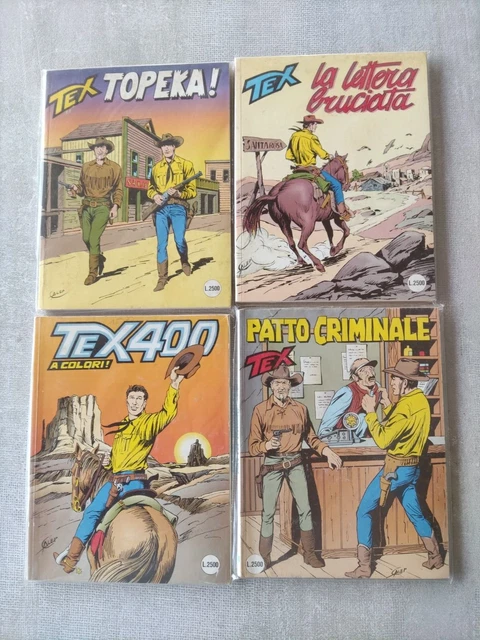 TEX - SEQUENZA completa 351/400 - prima edizione - buone / ottime ...