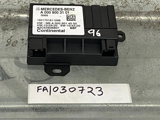 MERCEDES BENZ W207 E Class Fuel Pump Control Module Unit A0009003101 £ ...
