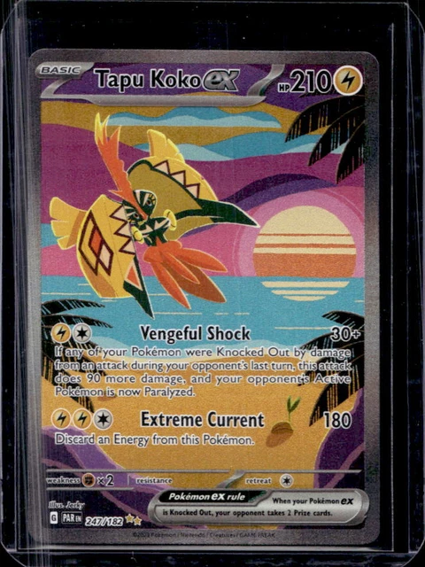 2023 COPPIA POKEMON Tapu Koko EX Paradox Rift Illustrazione Speciale ... 2023 COPPIA POKEMON Tapu Koko EX Paradox Rift Illustrazione Speciale ...