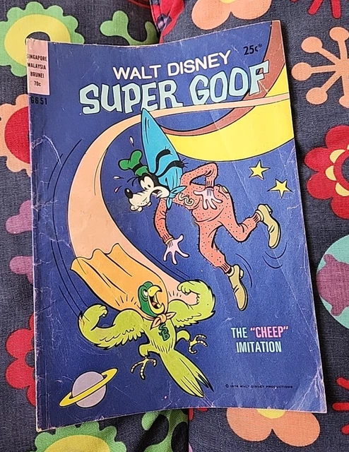 WALT DISNEY SUPER GOOF # G651 WOGAN Comic Book 1976 $0.99 - PicClick AU