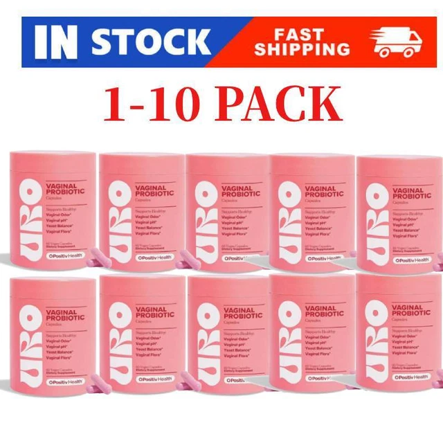 URO VAGINAL PROBIOTICS for Women pH Balance with Prebiotics ...