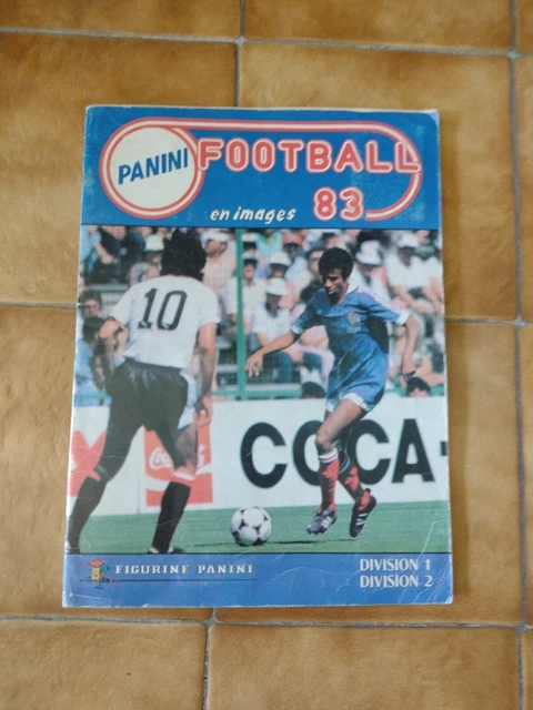 ALBUM PANINI FOOTBALL 83 en images COMPLET 518/518 année 1983 Lot 8/24 ...